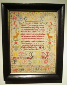 Sarah Hutchinson 1762 - Scarlet Letter