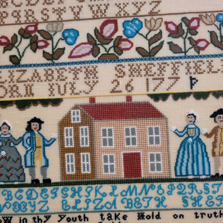 Elizabeth Sheffield 1784 - Scarlet Letter