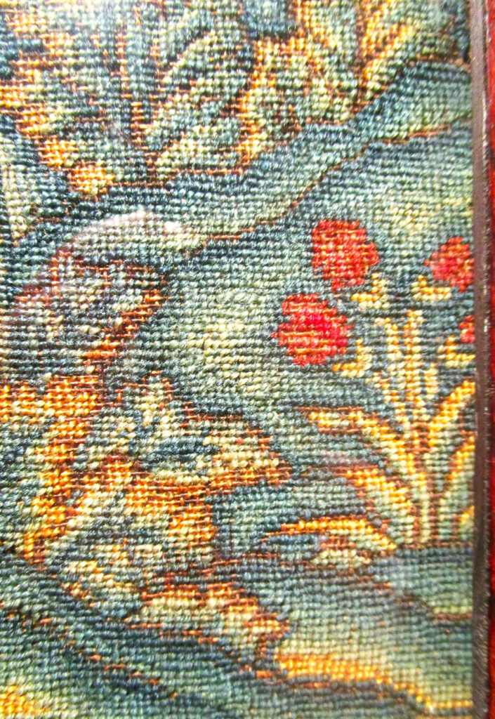 English Queen Anne Needlework Picture, circa 1710 - Scarlet Letter
