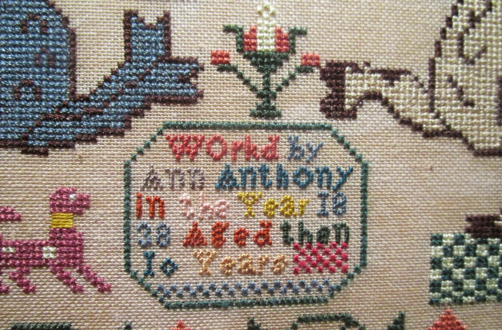Ann Anthony 1838 - Scarlet Letter